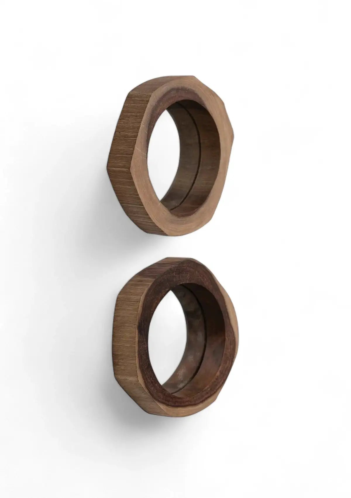 Acadia Wood Framed Organic Shaped Wall Mirror - RubyJane & Valleygirl